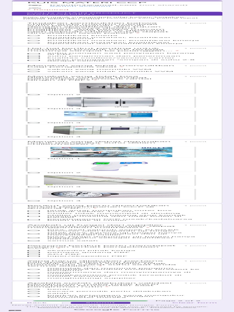 Kuis Materi CCP | PDF