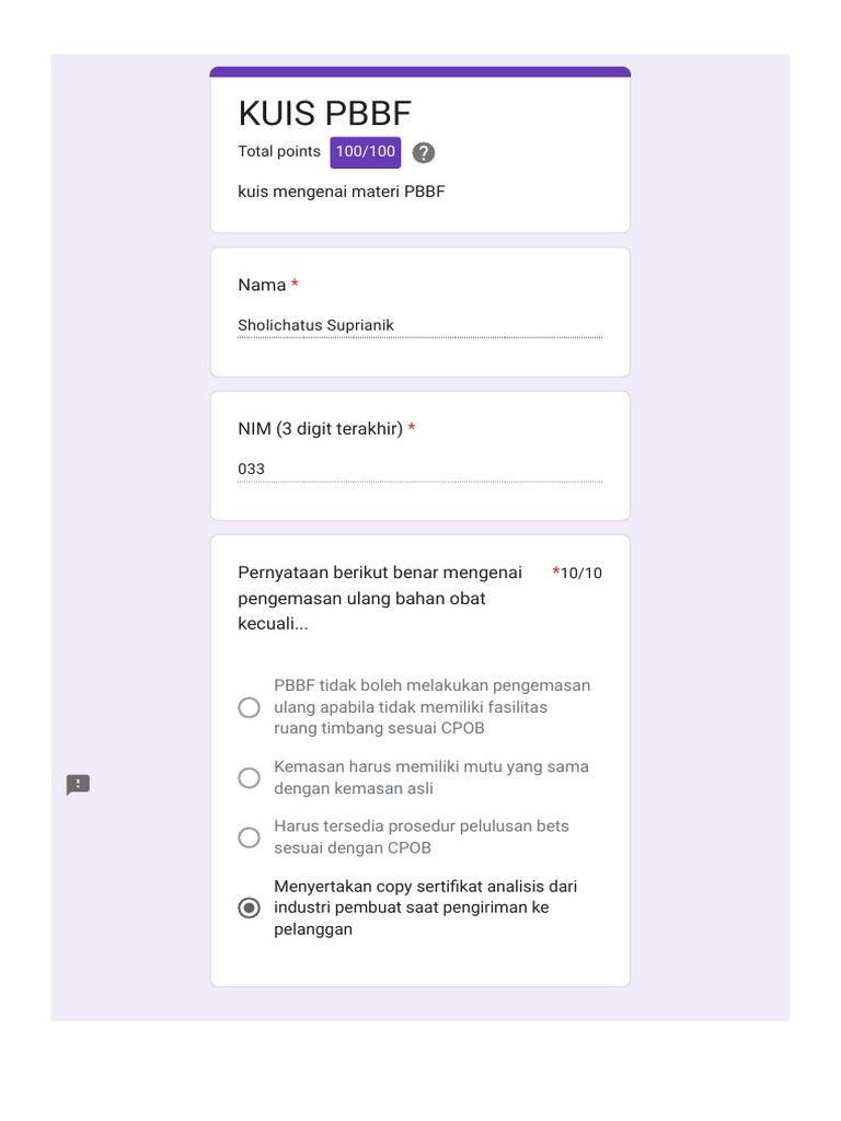 Kuis PBBF | PDF | Hukum | Teknologi & Rekayasa