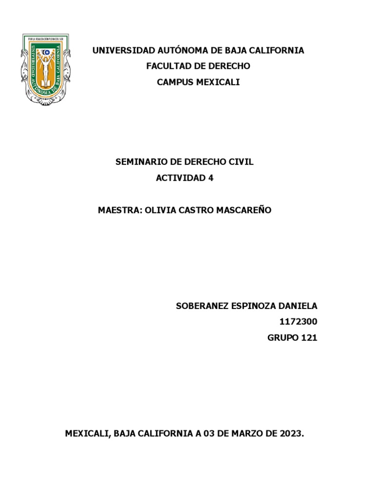 Universidad Autónoma de Baja California Facultad de Derecho Campus ...