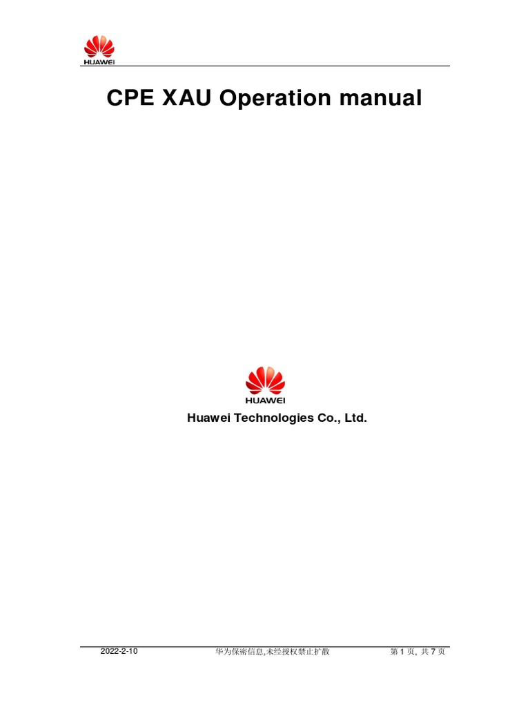 CPE Upgrade and Setup TR069 | PDF | Business