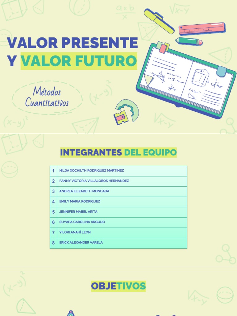 Valor Presente y Futuro: Guía Básica | PDF | Interés | Tasas de interés