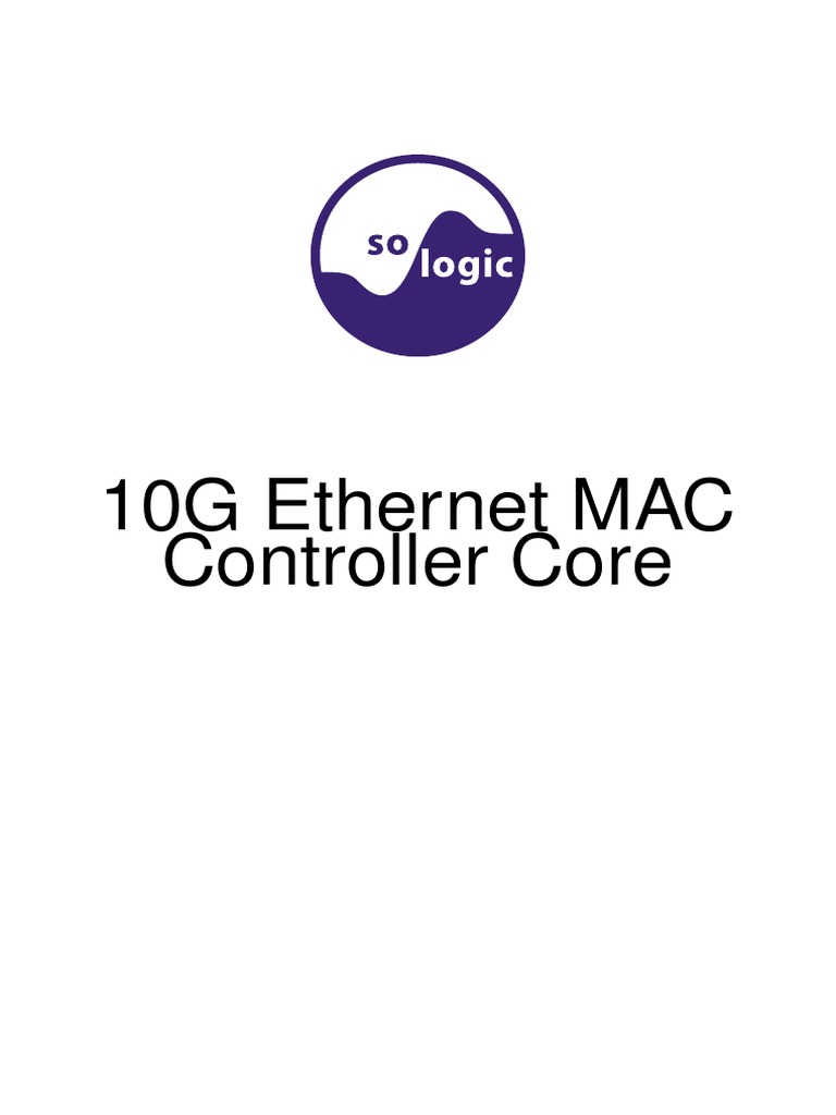 10g Ethernet Mac Controller Core Pdf Input Output Electronics