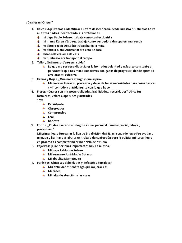 Cuál Es Mi Origen | PDF