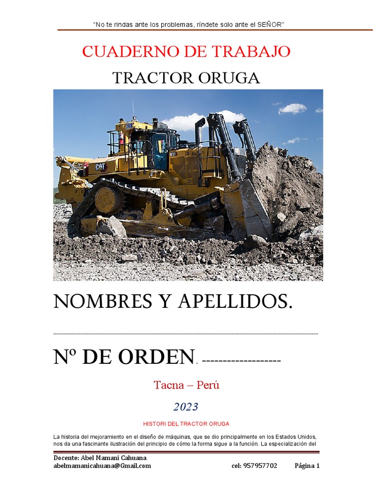 Tractor Macro | PDF | Tractor | Equipo