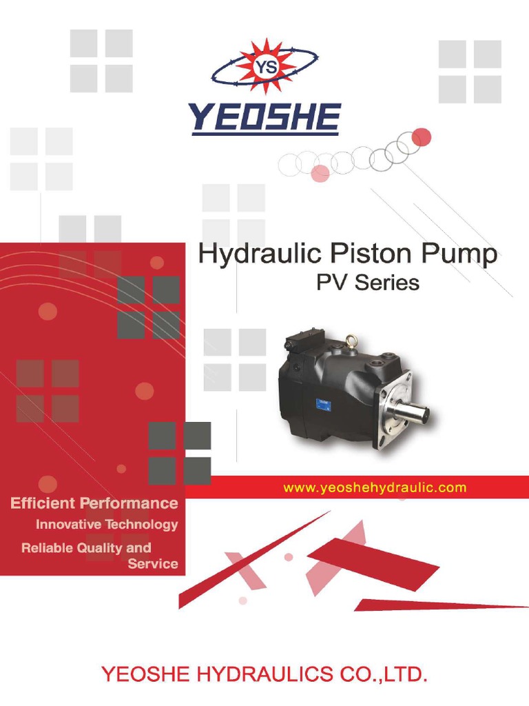 Yeoshe Piston Pump | PDF