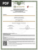 Constancia - Ceneval | PDF
