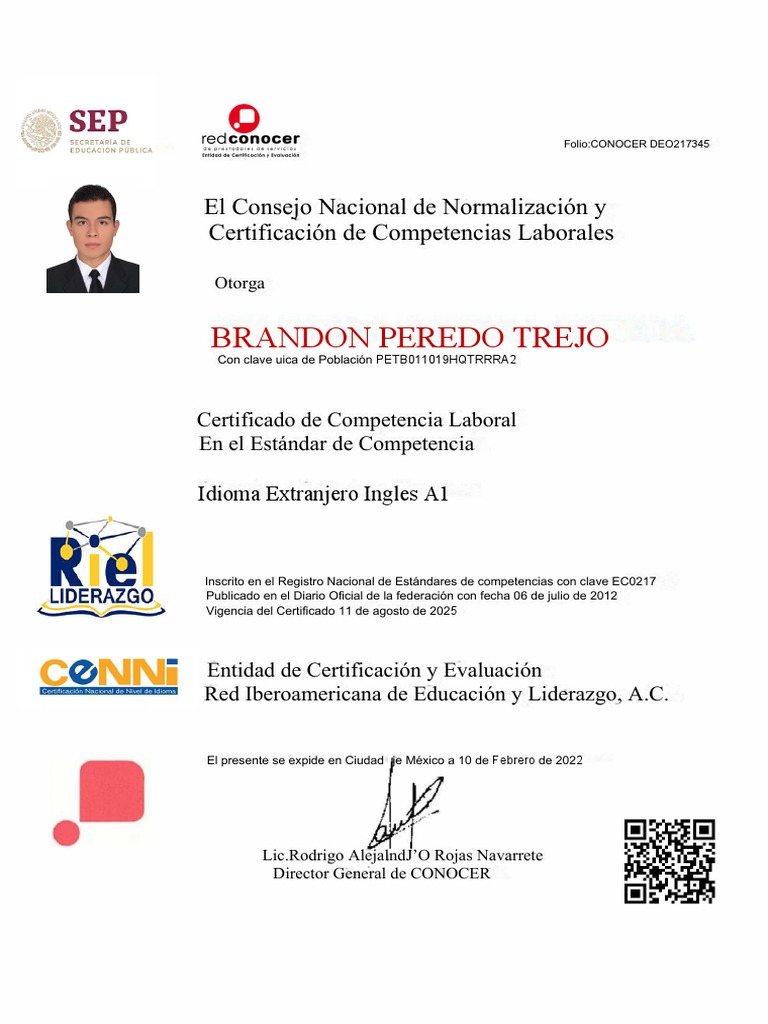 Conocer-Brandon Peredo Trejo | PDF
