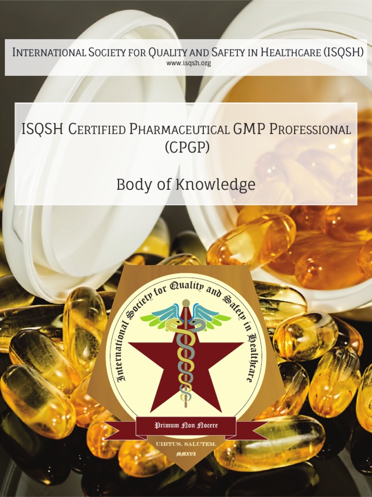 ISQSH CPGP Body of Knowledge | PDF | Sterilization (Microbiology) | Risk