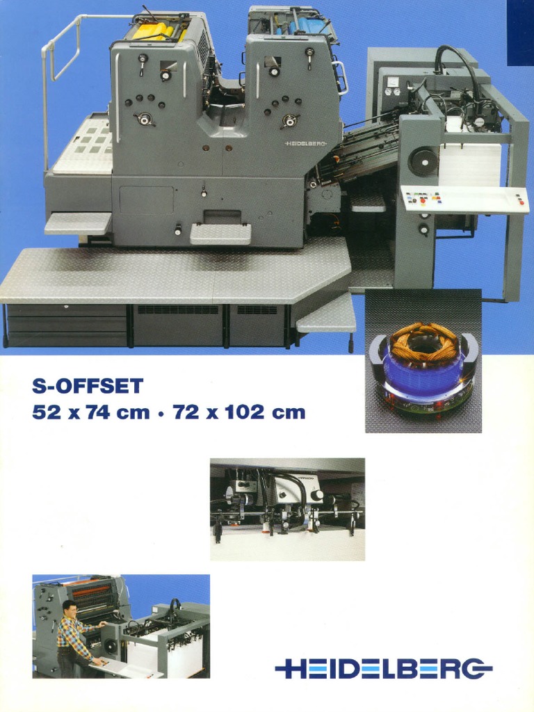 Heidelberg Offset Sormz Esp - 33 | PDF