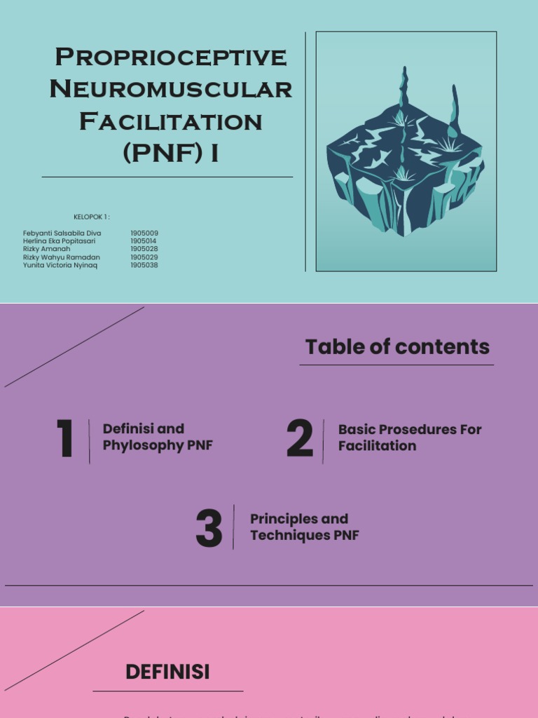 Proprioceptive Neuromuscular Facilitation (PNF) I | PDF