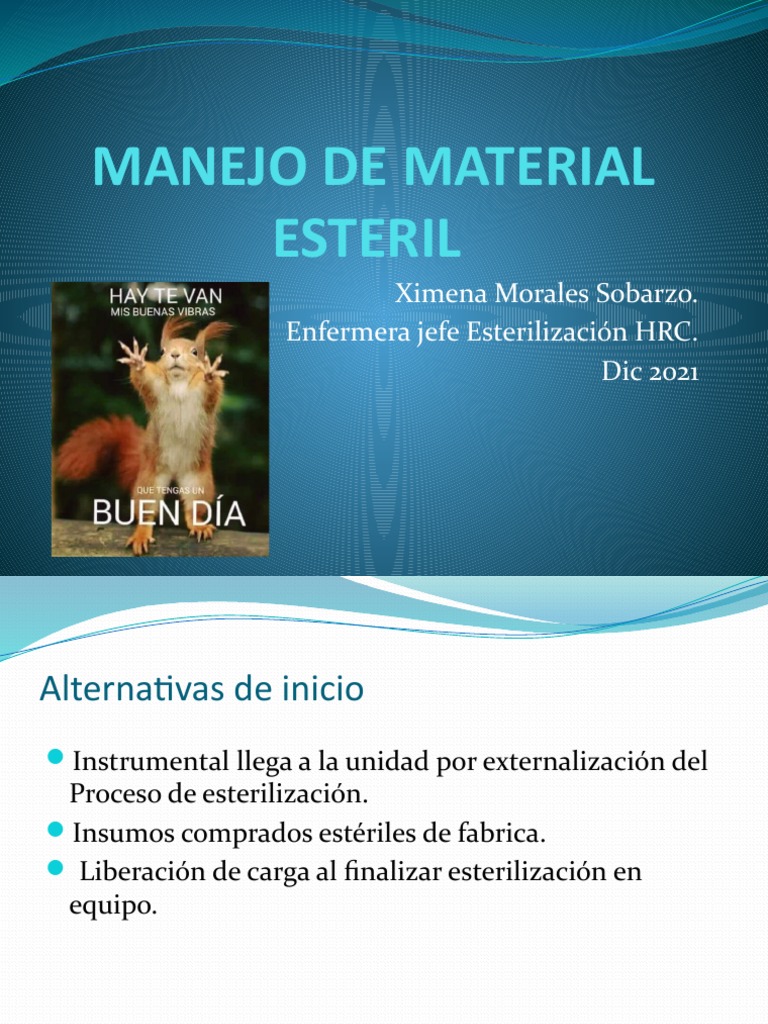 2 Almacenaje de Material Esteril | PDF | Esterilización (Microbiología)