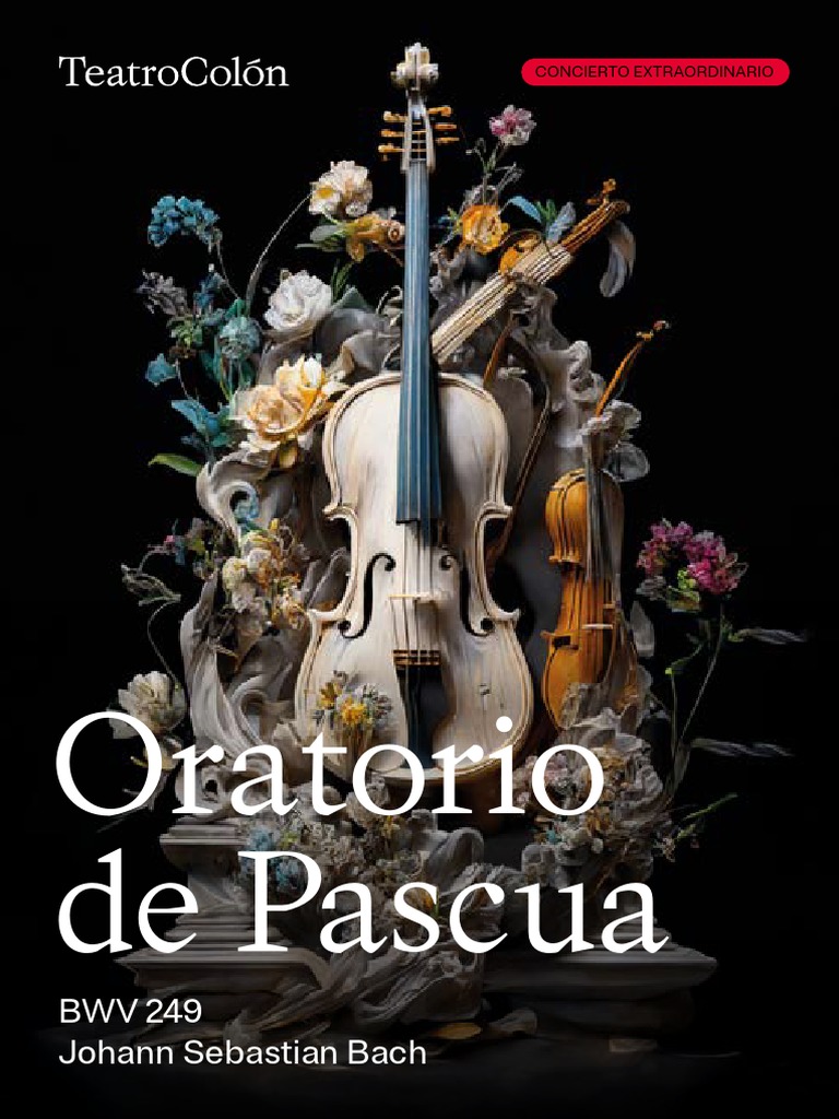 Oratorio de Pascua | PDF | Johann Sebastian Bach | Coro