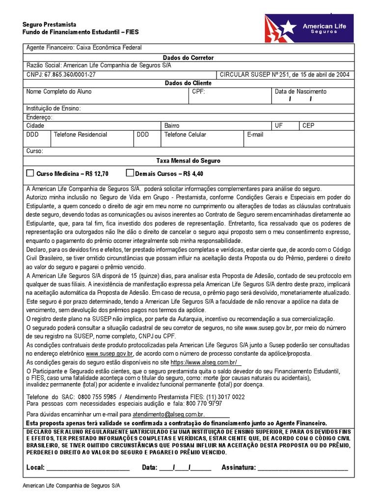 Local: - Data: - / - / - Assinatura | Download grátis PDF | Seguro