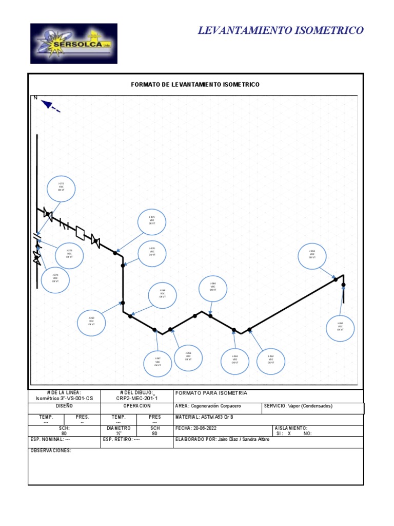 Levantamiento Isometrico 013 | PDF