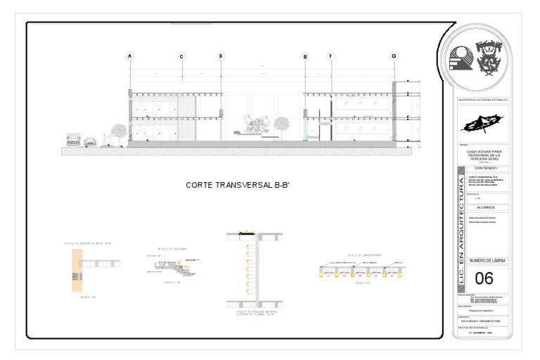 06 - Corte Transversal B-B' | PDF