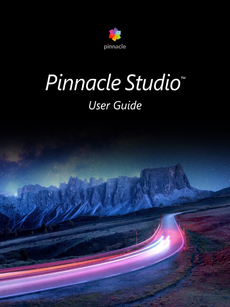 Pinnacle Studio 26 User Guide | PDF | Video | Menu (Computing)