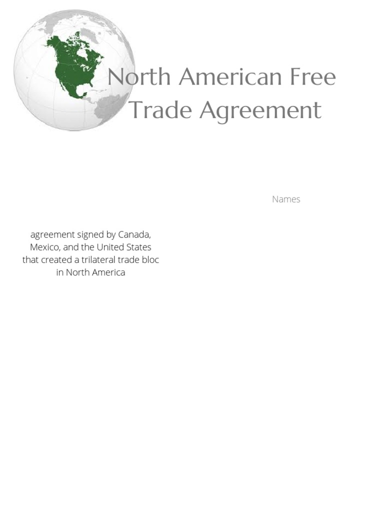 NAFTA Agreement | PDF