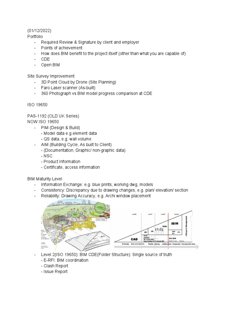 Cic Bim Coordinator Lesson Notes | PDF | Building Information Modeling ...