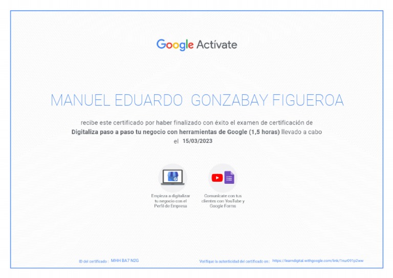 Activate Certificate | PDF