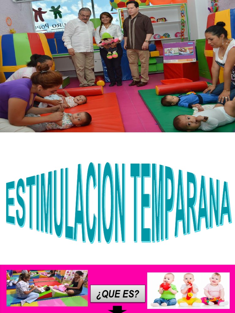 Estimulación Temprana | PDF | Creatividad | Invalidez