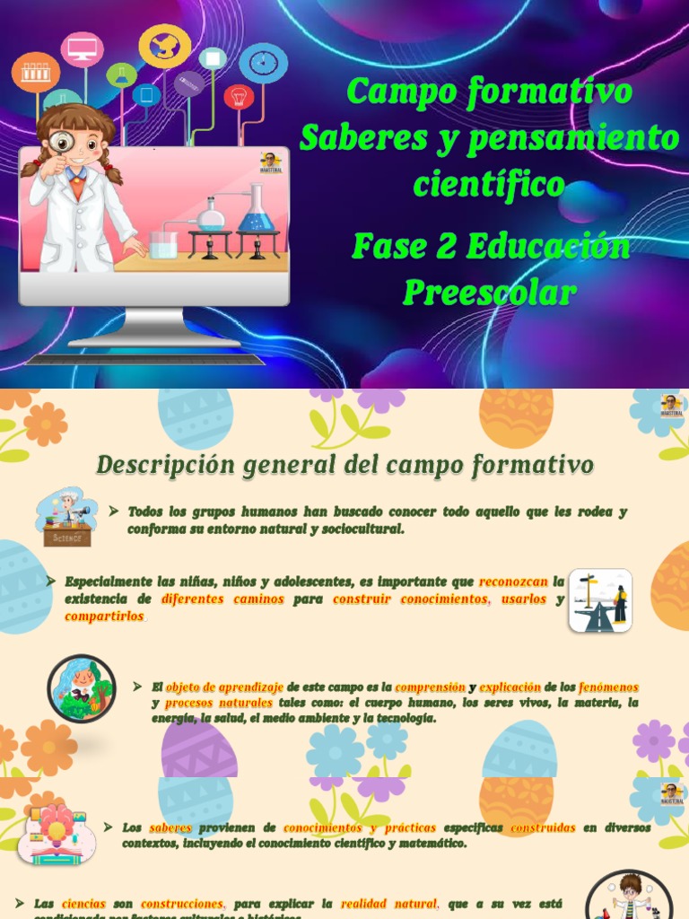 Descripción General Saberes y Pensamiento Cientifico-Innovación ...