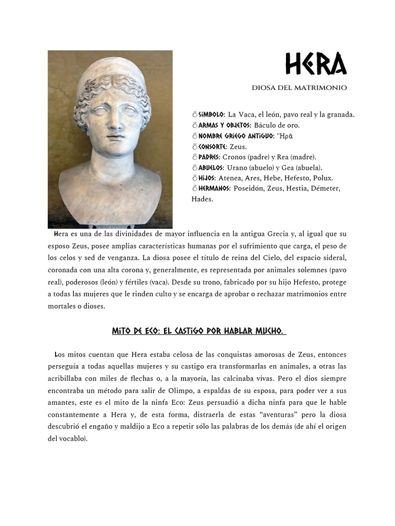 2 - Hera | PDF | Hera | Zeus