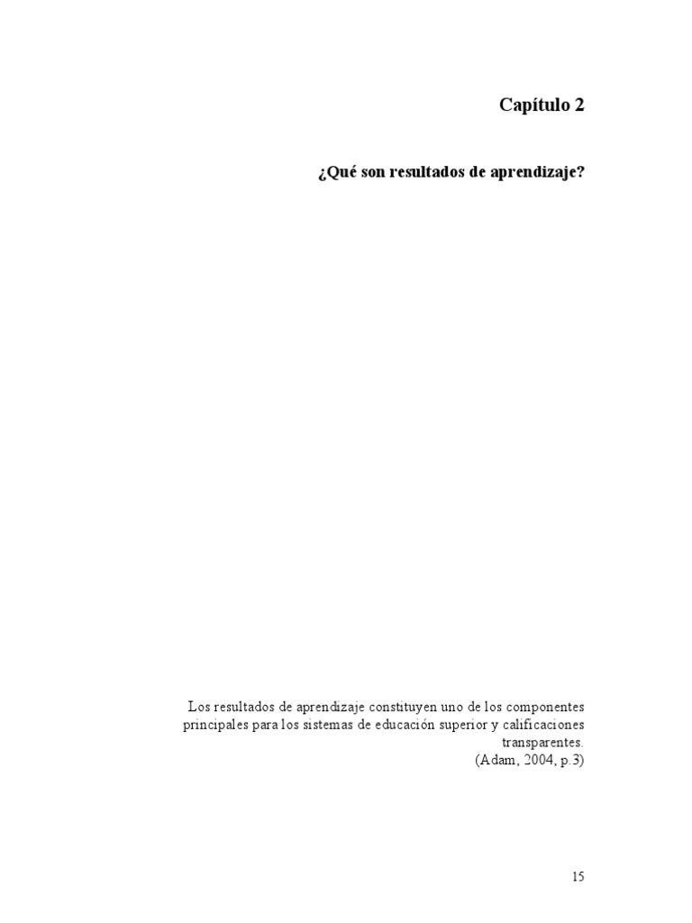 Kennedy, Declan (2007) - Redactar y Utilizar Resultados de Aprendizaje ...