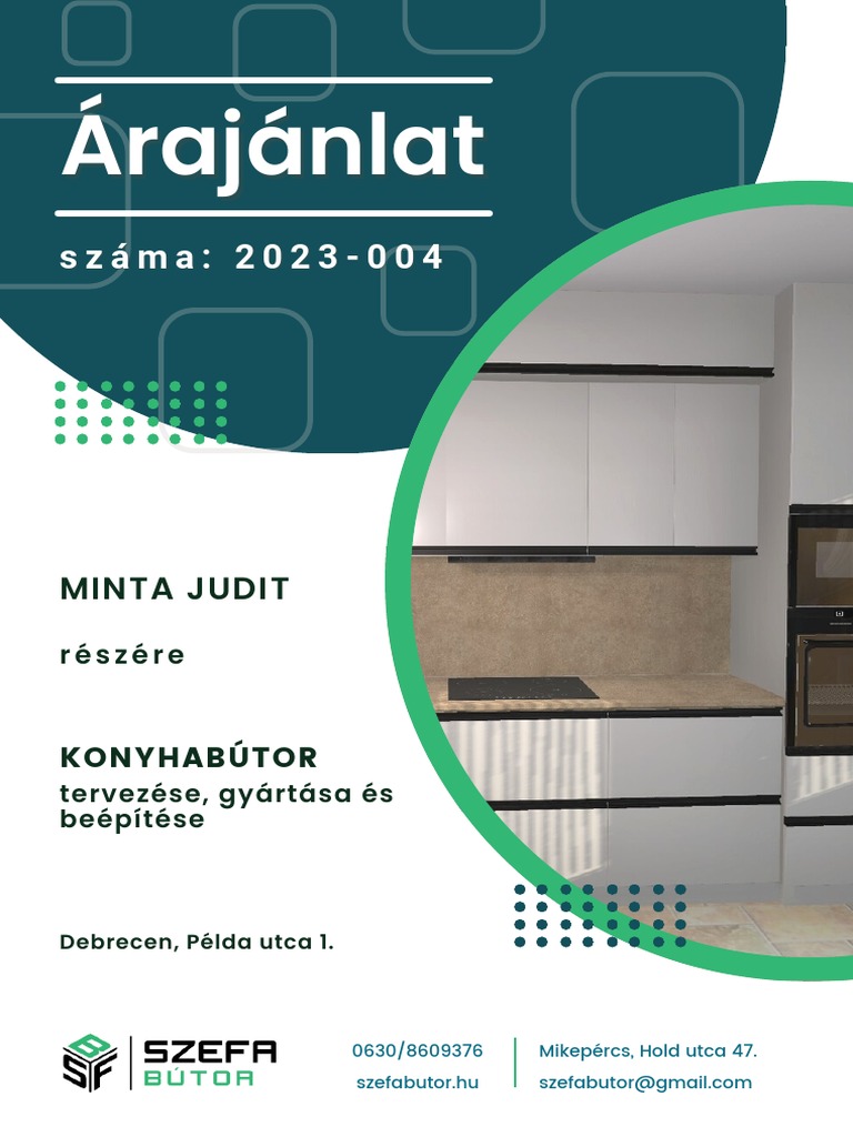 Minta Árajánlat Webinár Ajándék | PDF