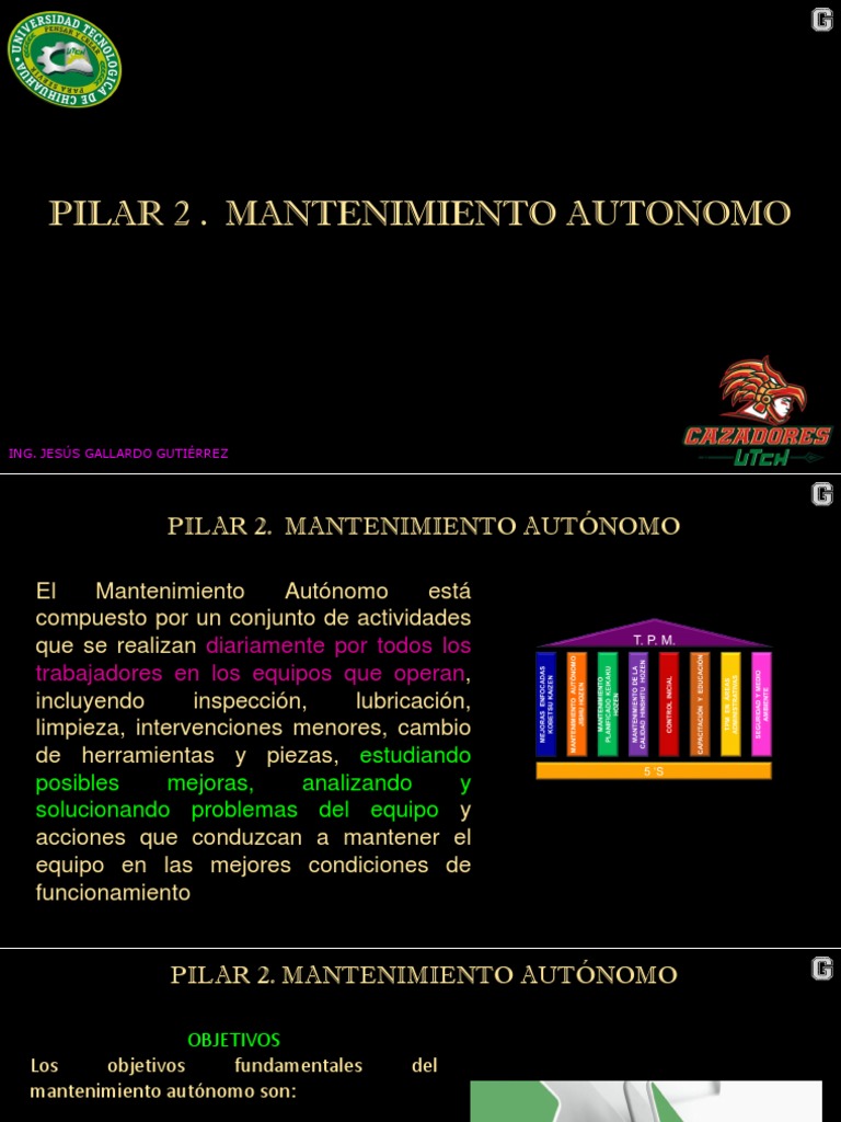 Pilar 2 Mantenimiento Autonomo | PDF