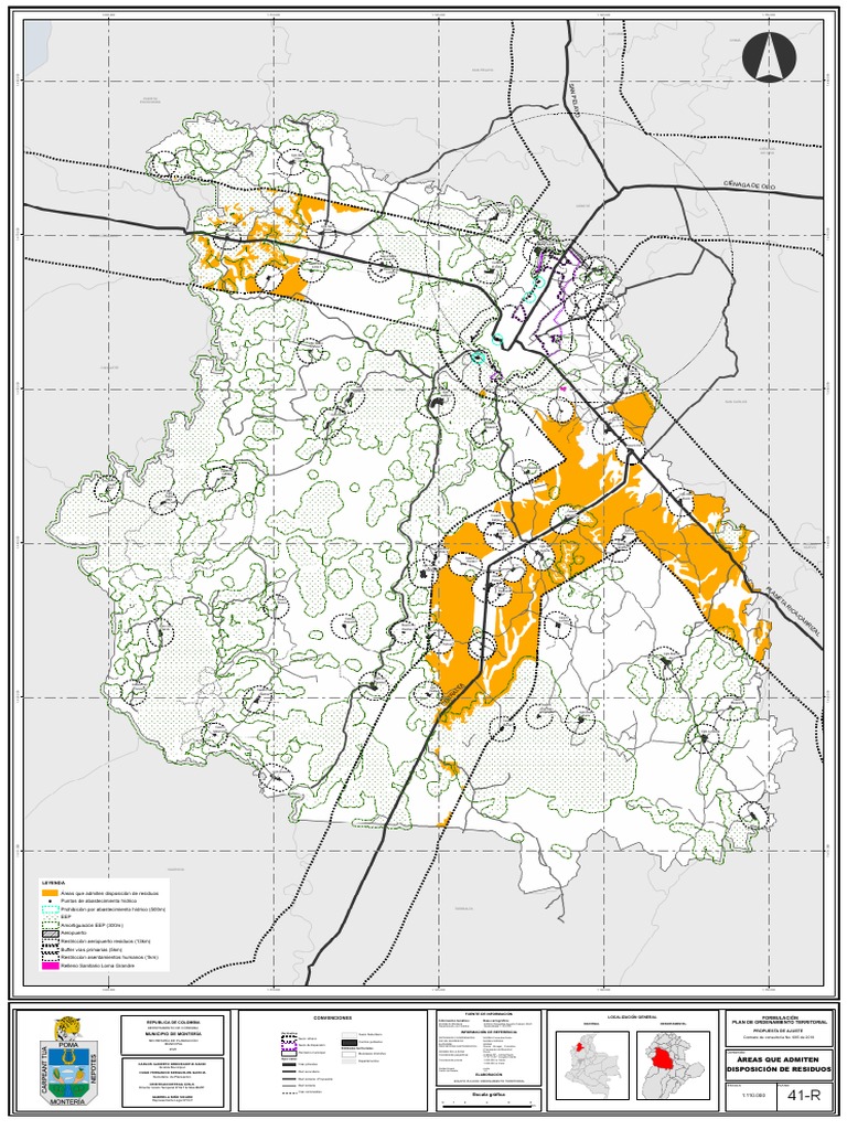 41 R - Areas Admiten Disposicion Residuos | PDF | Datos geográficos e información | Geodesia