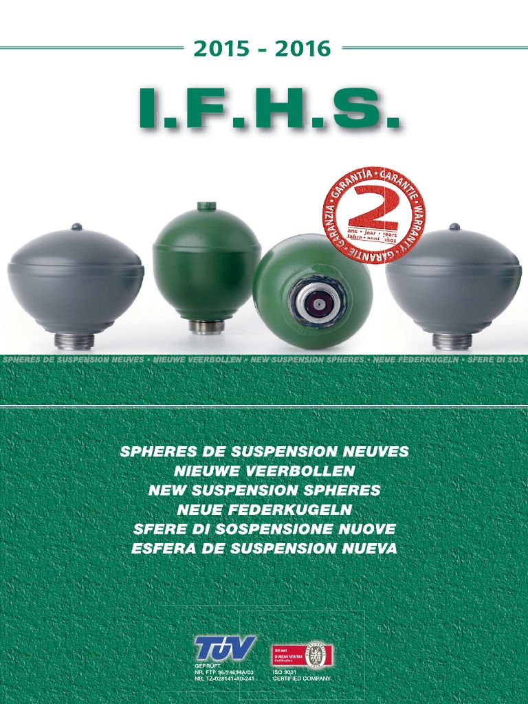 Catalogue IFHS 2015-2016 | PDF | Engines | Car Body Styles