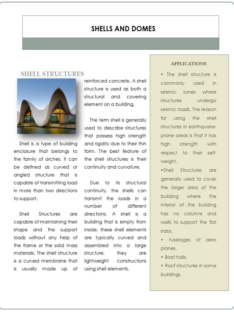 Alternative Structures To Build | PDF | Dome | Structural Engineering