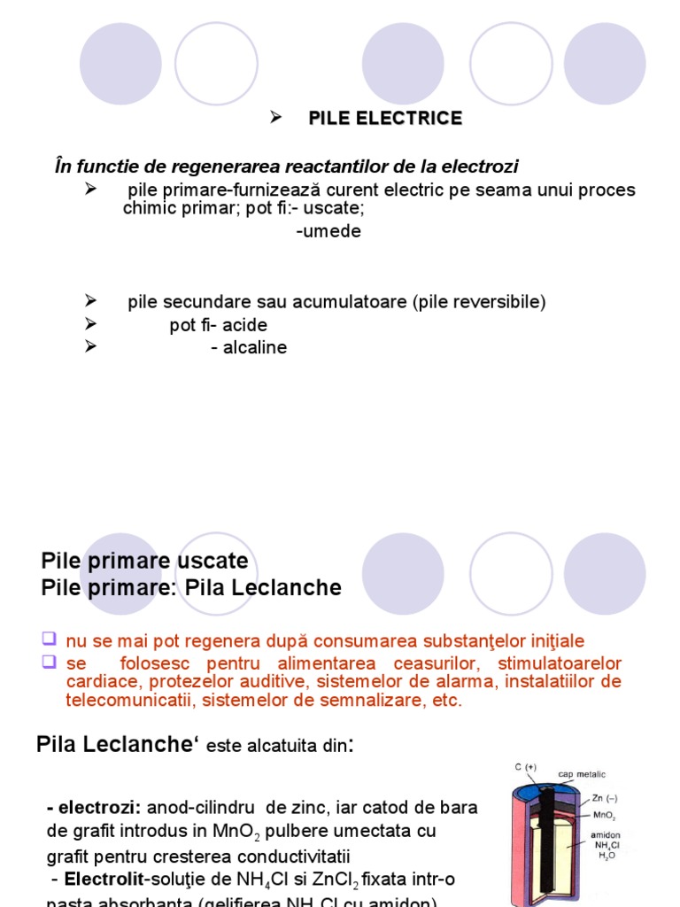 Pile Electrice | PDF