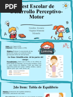 Test de Jack Capon de Psicomotricidad | PDF