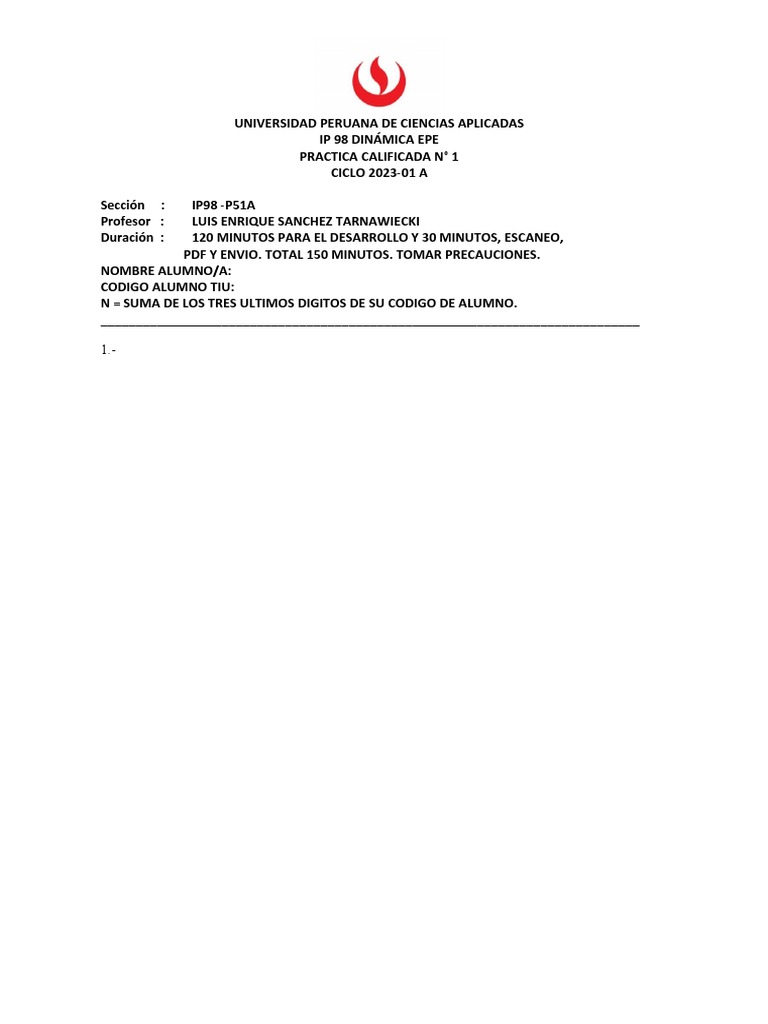 Caratula Upc PC - Dinamica | PDF