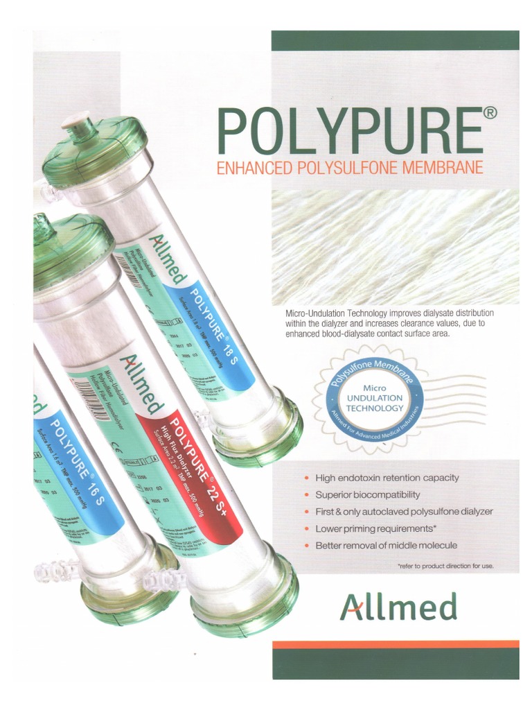 Allmed Polypure Dialyser | PDF