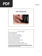 Dry Needling - Apostila | PDF | Joelho | Coluna vertebral