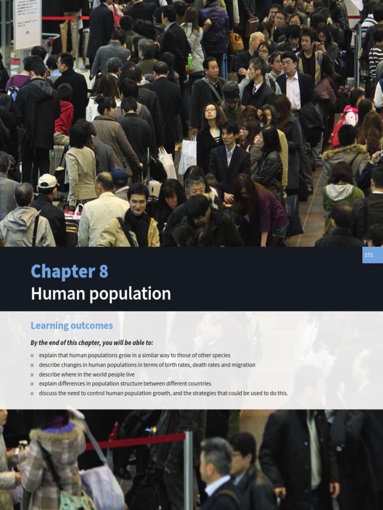 Human Population Book Chapter | PDF | Human Migration | World Population