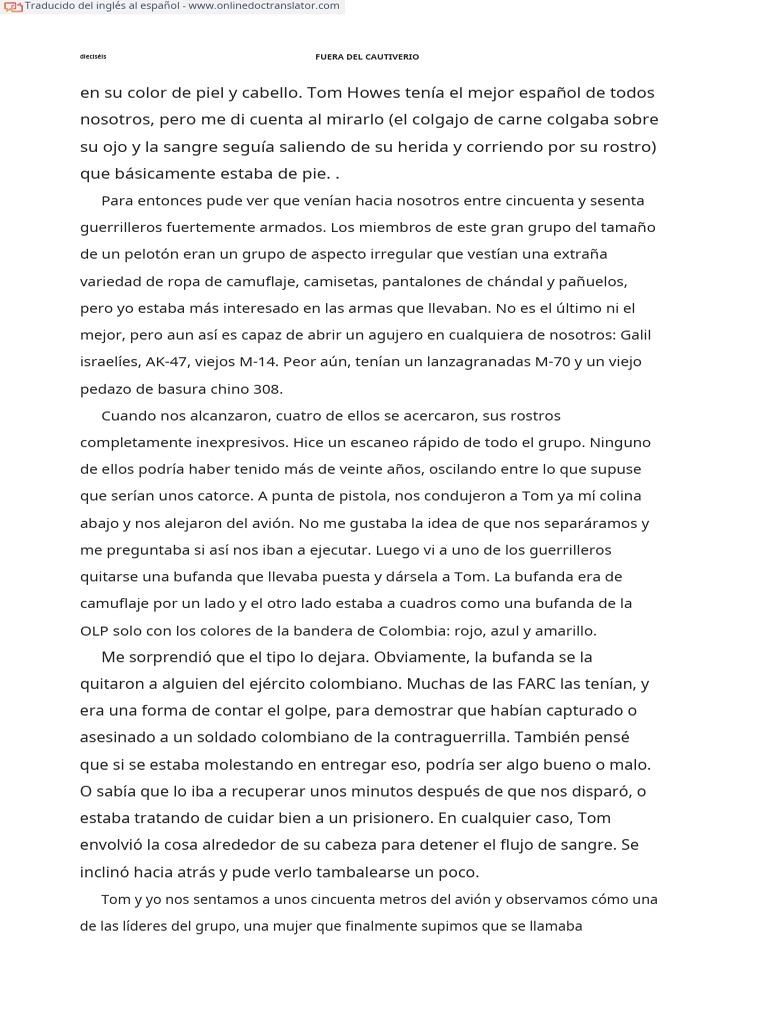 Parte 2 Out of Captivity Surviving 1,967 Days in The Colombian Jungle ...