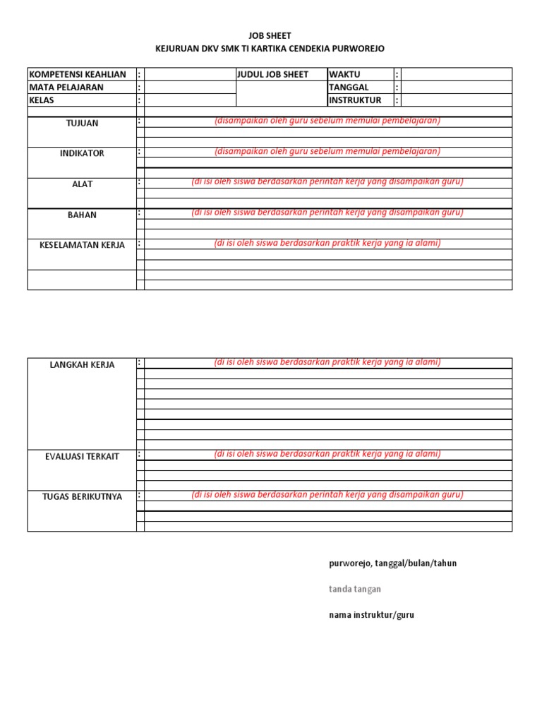 Jobsheet DKV | PDF