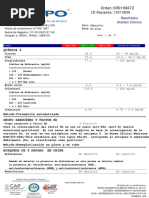 Chopo Quimica Sanguinea | PDF | Medicina CLINICA | Medicina