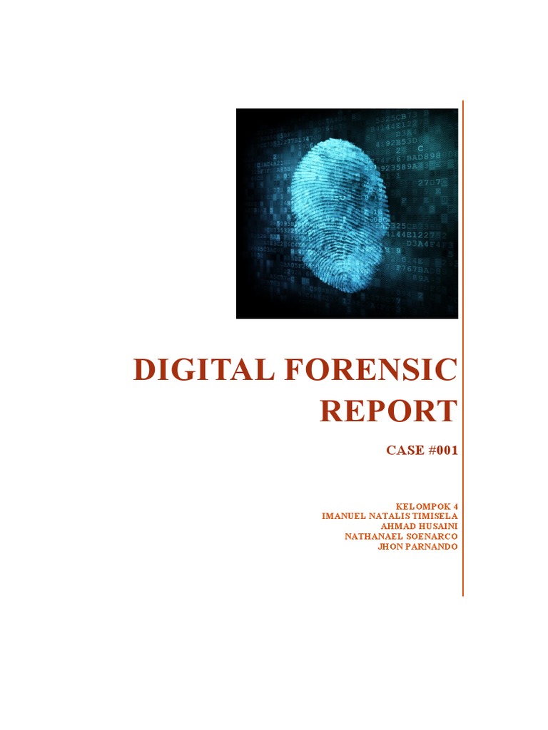 Digital Forensic: CASE #001 | PDF
