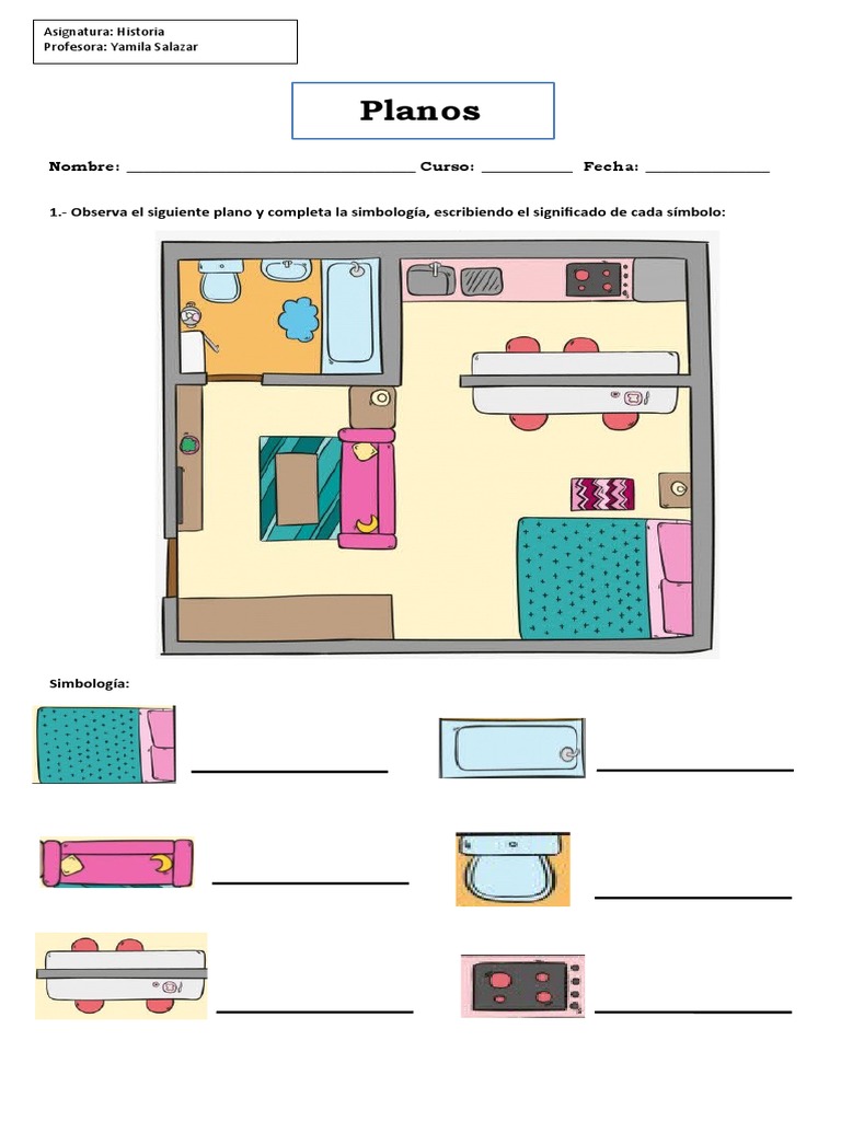 Guía Planos 2° Basico | PDF