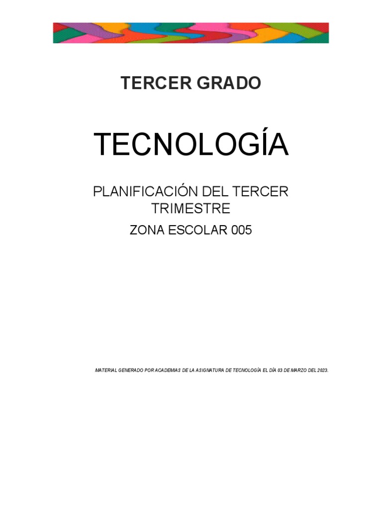 Tercer Grado - Cuadernillo Tercer Trimestre 2023 | PDF | Publicidad ...