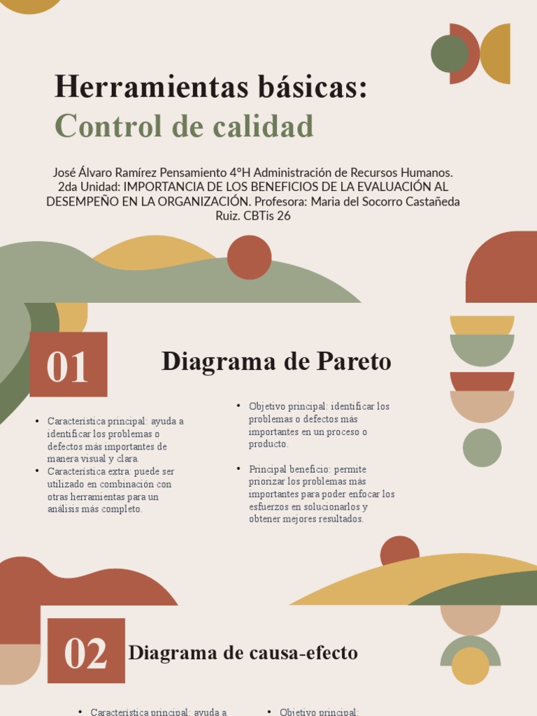 Herramientas Básicas:: Control de Calidad | PDF