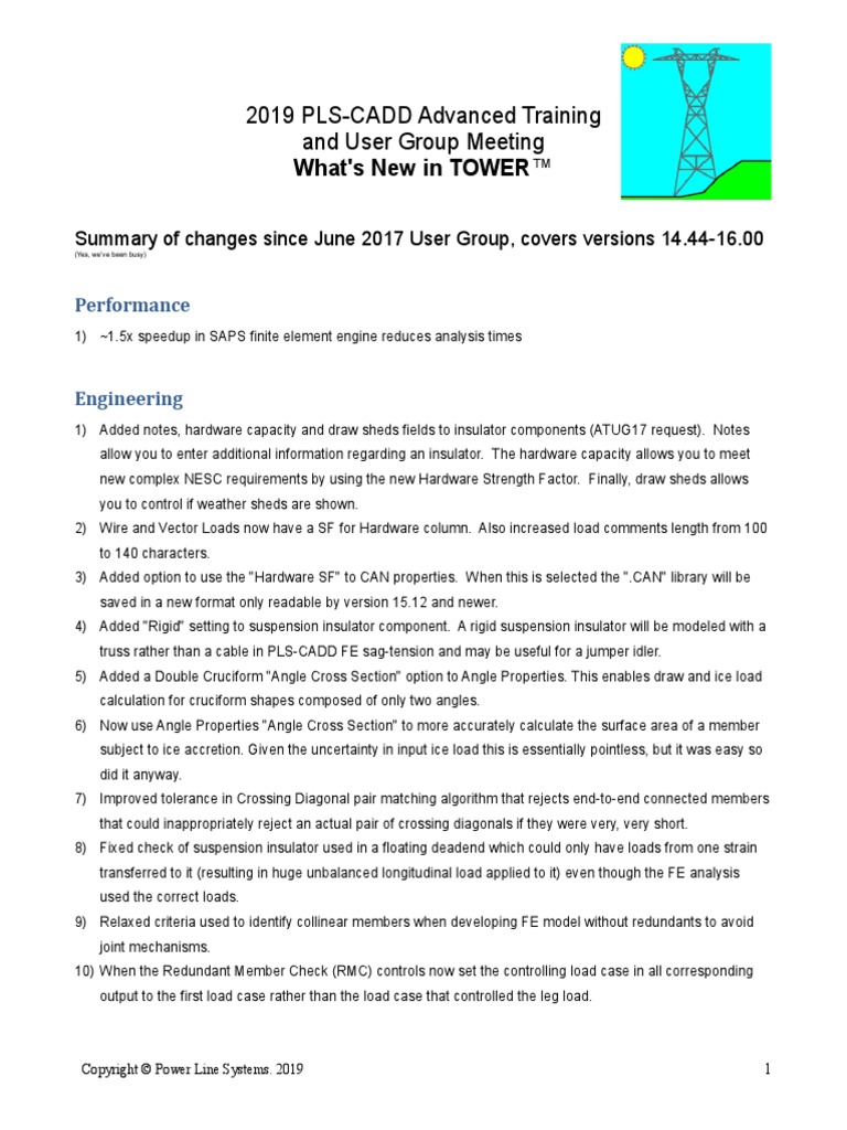 2019 ATUG Tower WhatsNew | PDF | Microsoft Windows | Software