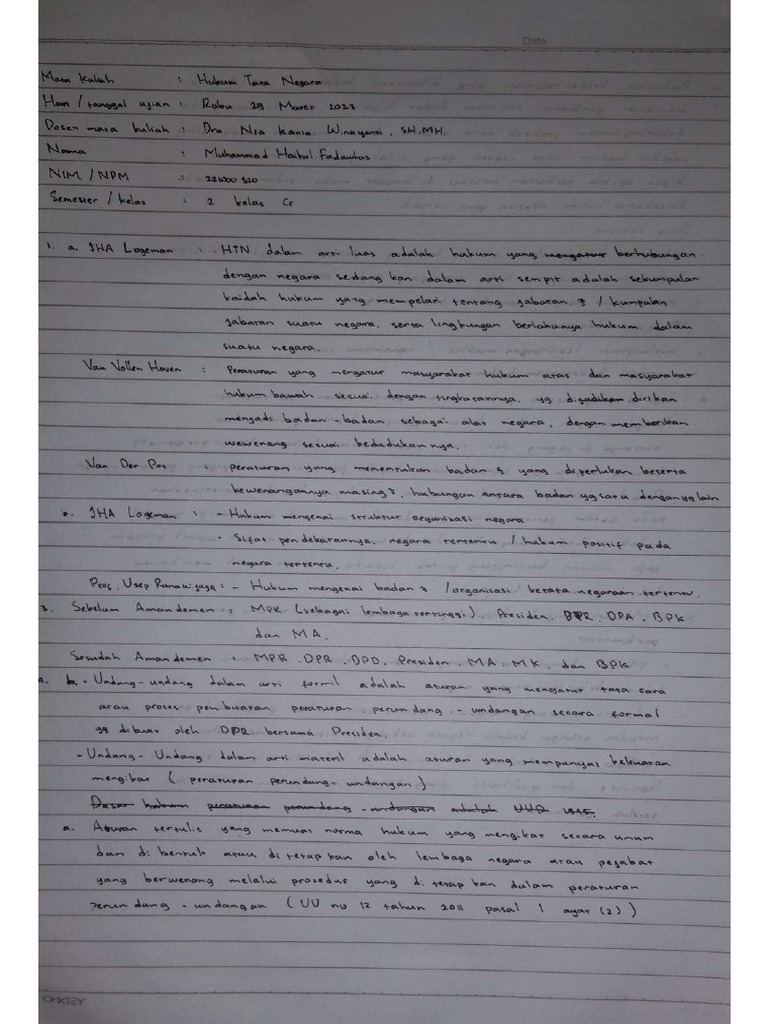 UTS HTN Muhammad Haikal Fadawkas 221000320 | PDF