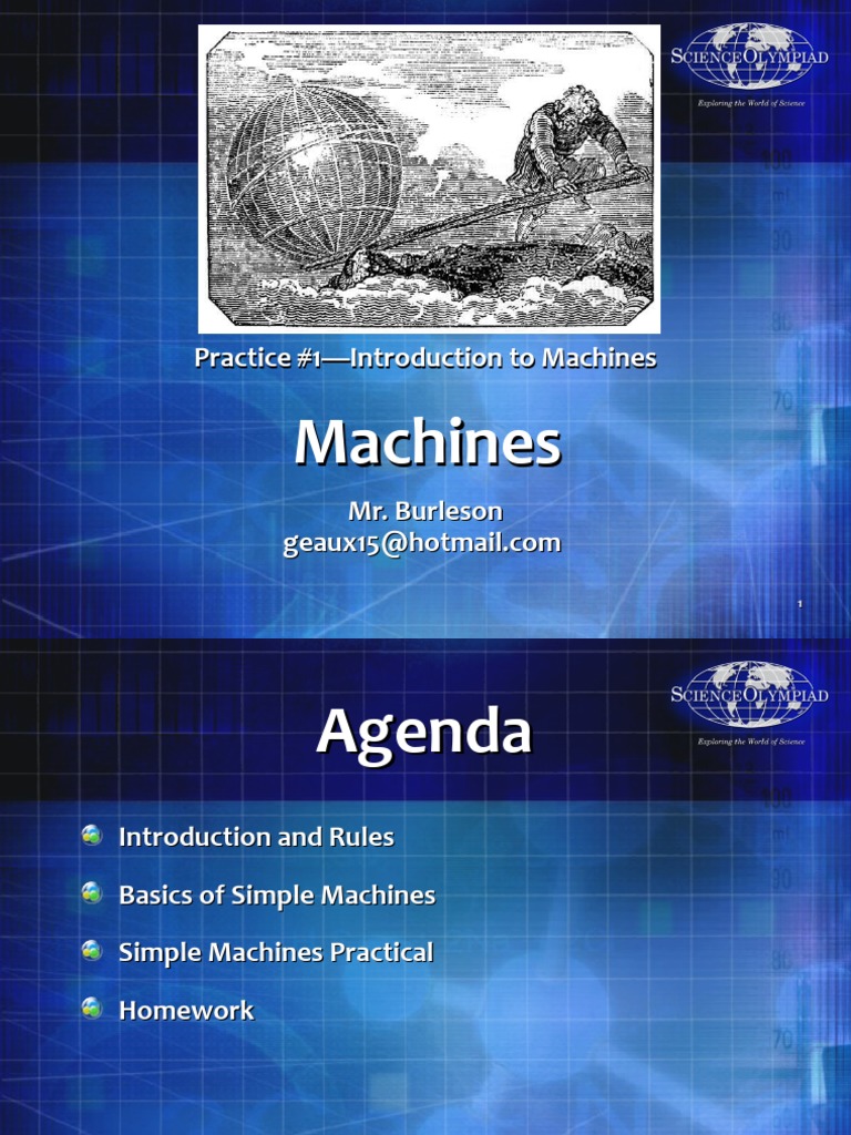 Machines | PDF | Lever | Machines