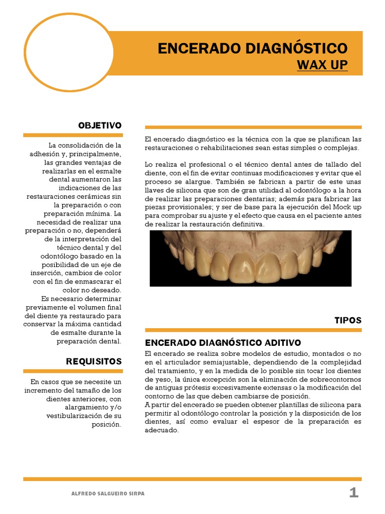 Encerado DX | PDF | Dentadura postiza