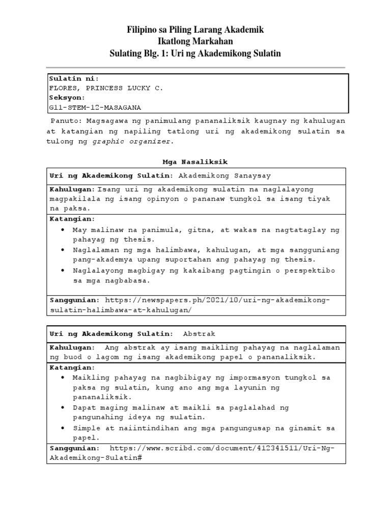 FPL Peta 1 - Flores | PDF